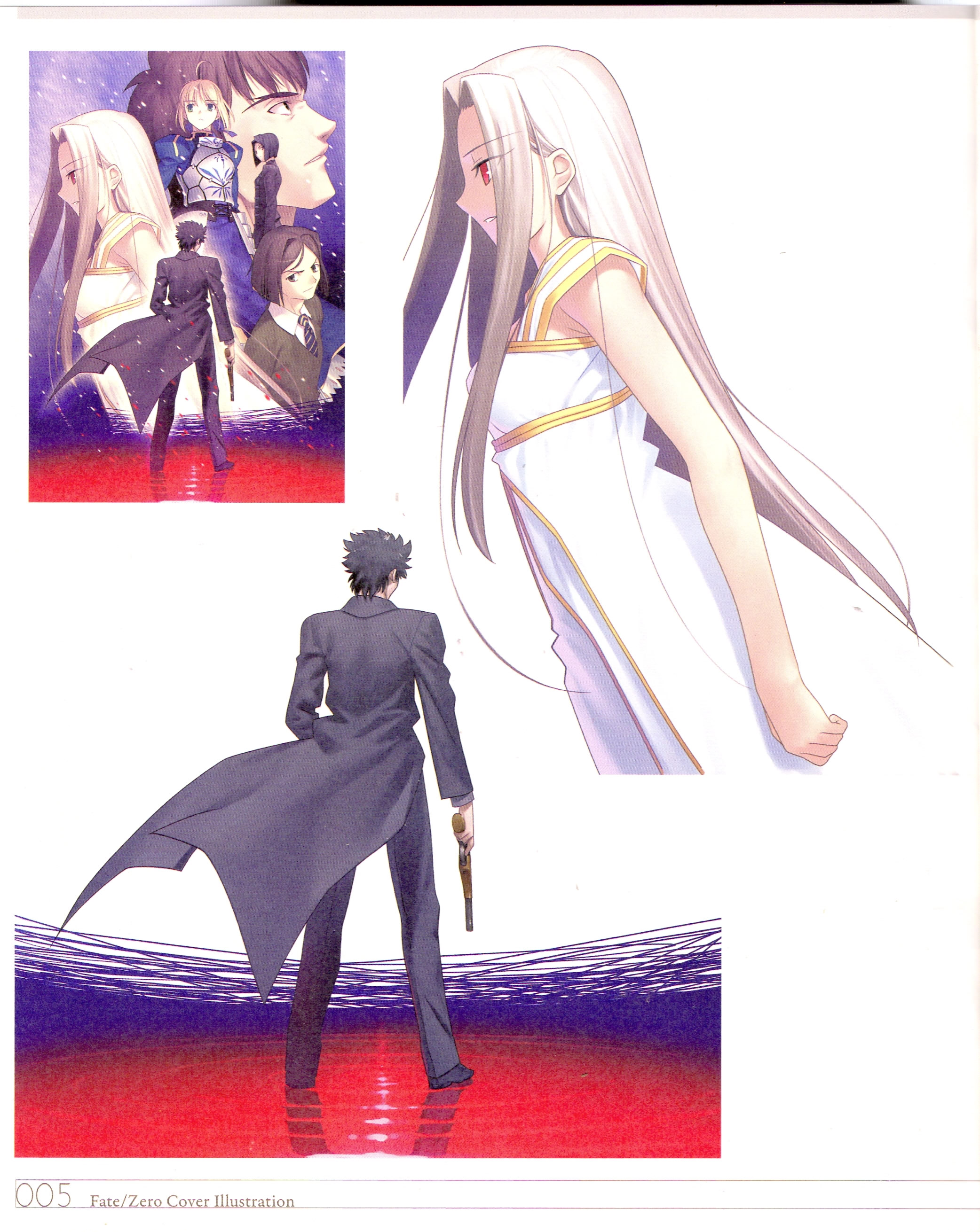 type-moon takeuchi takashi fate/stay night fate/zero artoria pendragon (fate) emiya kiritsugu ...